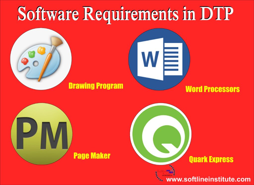Software Requirements in DTP - Softline Insstitute